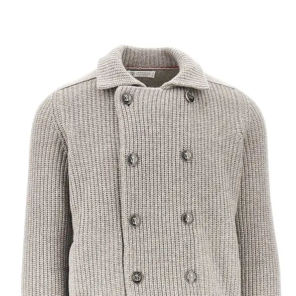 Brunello Cucinelli Cashmere Double-breasted Cardigan