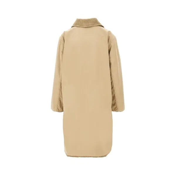 THE ROW Etoli Reversible Cotton Coat - Beige