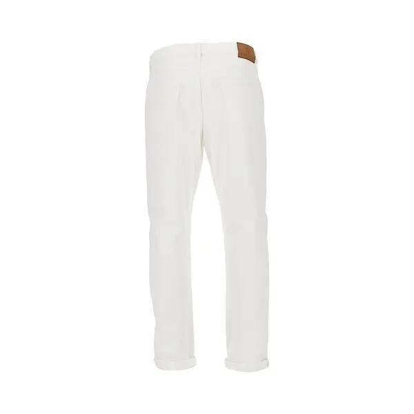 Brunello Cucinelli Garment-dyed Comfort Stretch Denim Pants