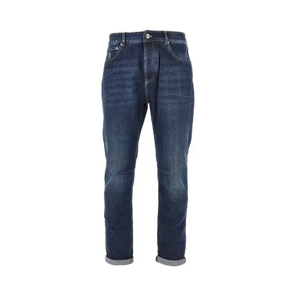 Brunello Cucinelli Stretch Denim Leisure Fit Jeans