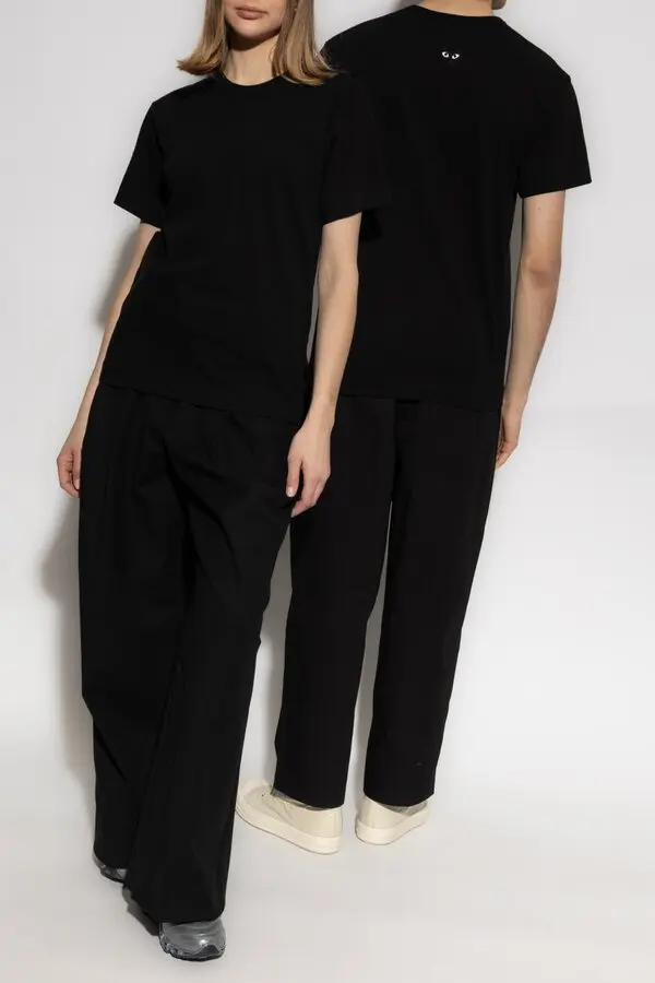 Play Comme Des Garcon T-shirt With Logo Patch