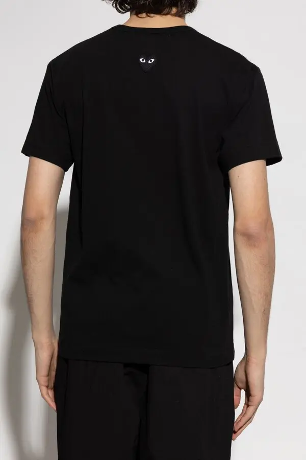 Play Comme Des Garcon T-shirt With Logo Patch