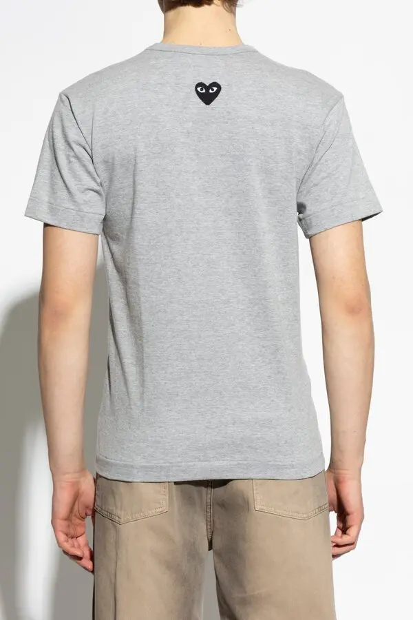 Play Comme Des Garcon T-shirt With Logo Patch