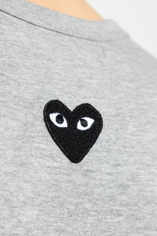 Play Comme Des Garcon T-shirt With Logo Patch