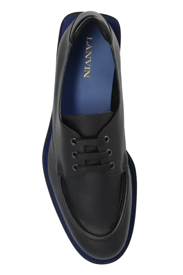 LANVIN Leather Derby Shoes