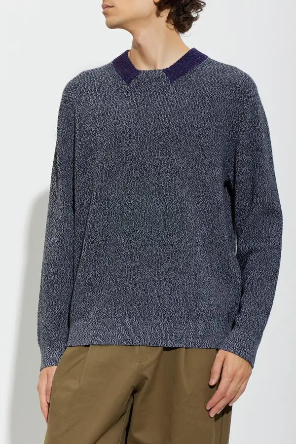 Paul Smith Wool Sweater With A Crew Neck