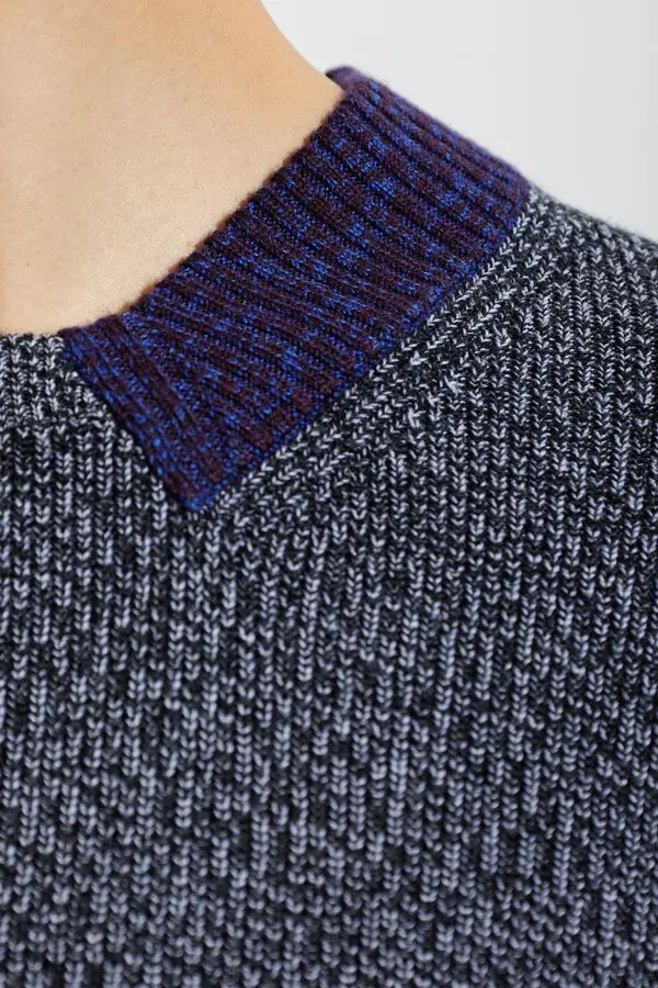 Paul Smith Wool Sweater With A Crew Neck