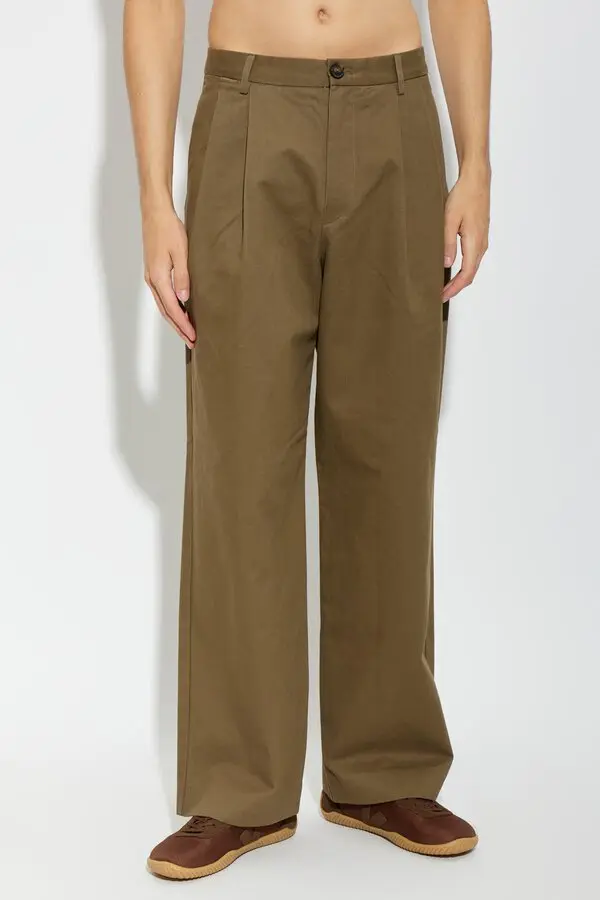 Paul Smith Wool Pleated Trousers