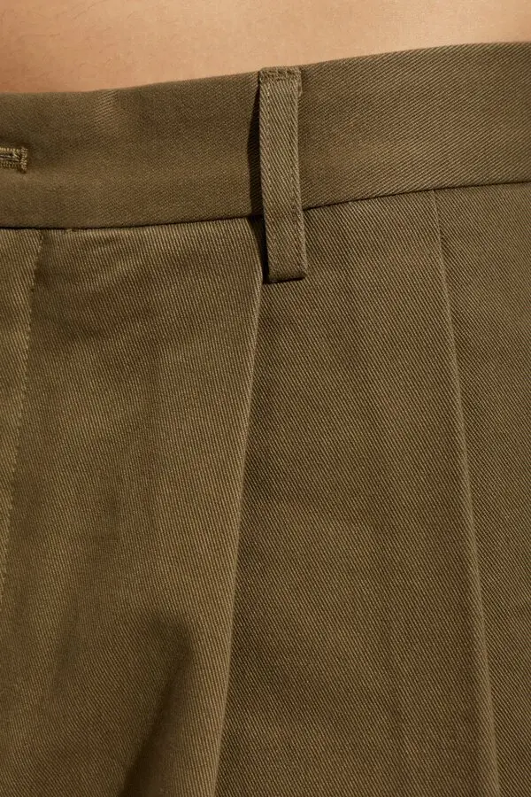 Paul Smith Wool Pleated Trousers