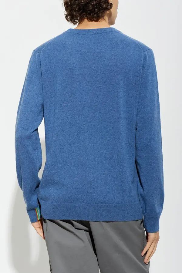 Paul Smith Cashmere Sweater With A Crew Neck