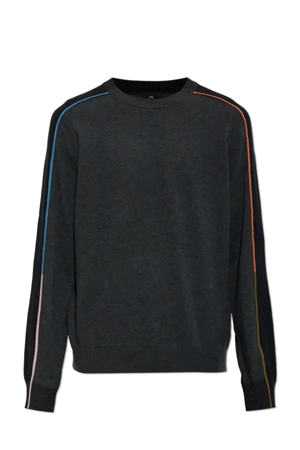 Paul Smith Cotton Sweater With A Crew Neck - Grey