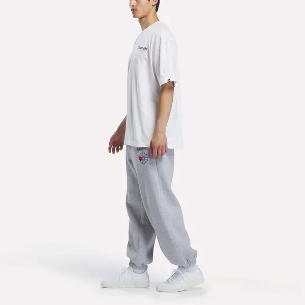 REEBOK Relaxed Logo T-shirt - White