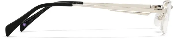 Zenni Lightweight Rectangle Glasses Titanium Frame