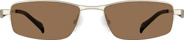 Zenni Lightweight Rectangle Glasses Titanium Frame