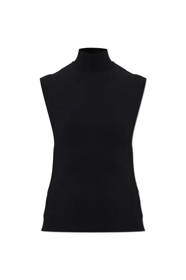 LANVIN Top With A Turtleneck - Black
