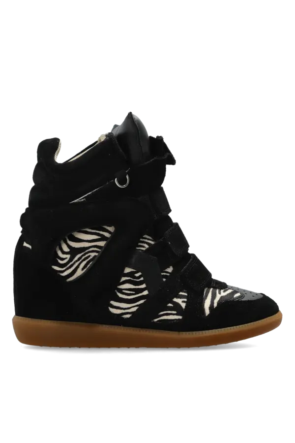 Isabel Marant Étoile Bekett Ring" Wedge Sneakers - Black
