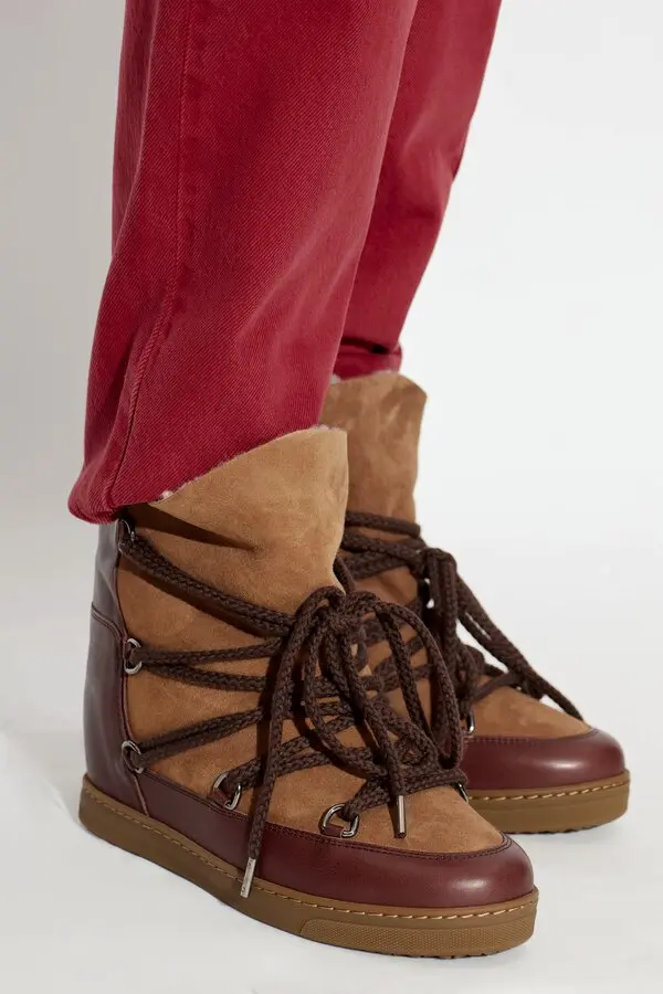 Isabel Marant Étoile Nowles" Wedge Snow Boots
