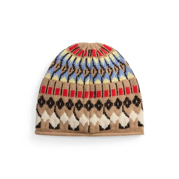 Ralph Lauren Fair Isle Wool-blend Beanie