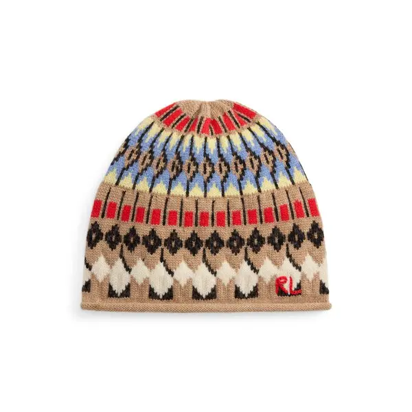 Ralph Lauren Fair Isle Wool-blend Beanie