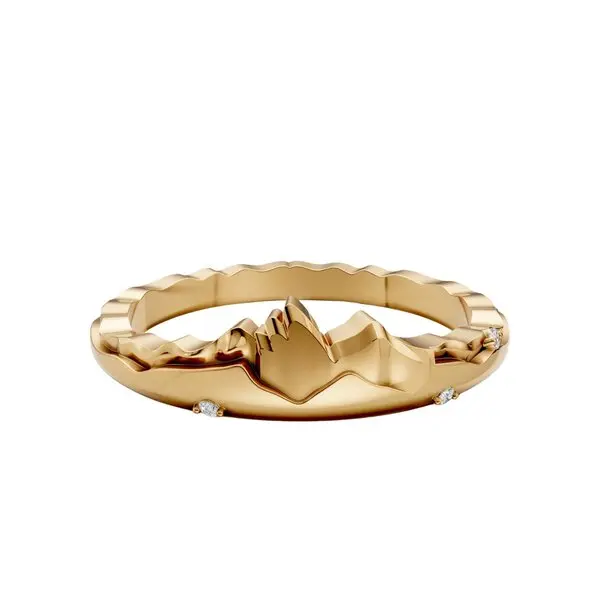 AYA FINE JEWELRY Maelis Sculptural Ring - Yellow