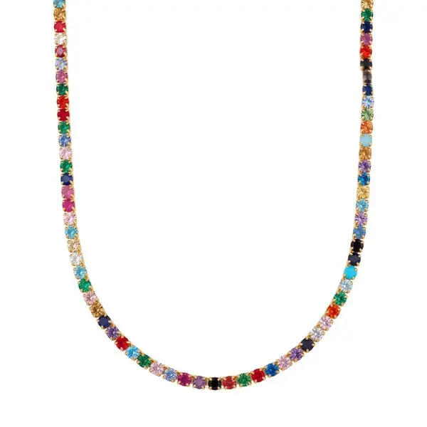 LATELITA Tennis Necklace - Gold