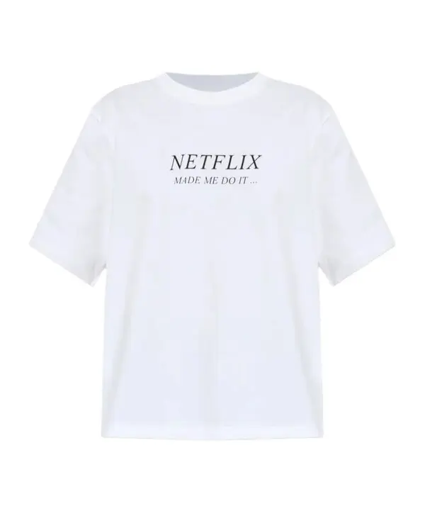 Victoria Beckham Slogan Print T-shirt