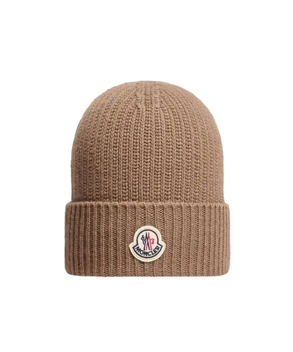 Moncler Tricot Wool Blend Beanie