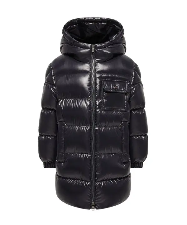 Moncler Marapi Hooded Down Jacket - Navy Blue
