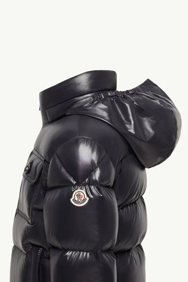 Moncler Alaxios Hooded Short Down Jacket