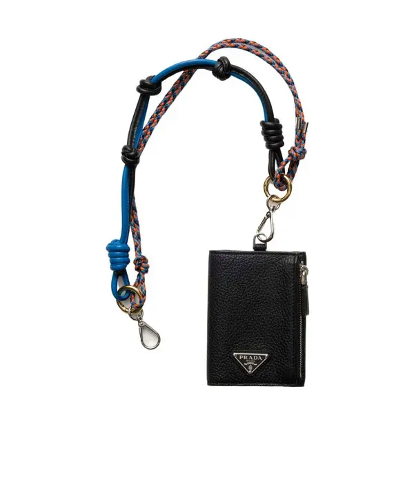 Prada Leather Card Holder