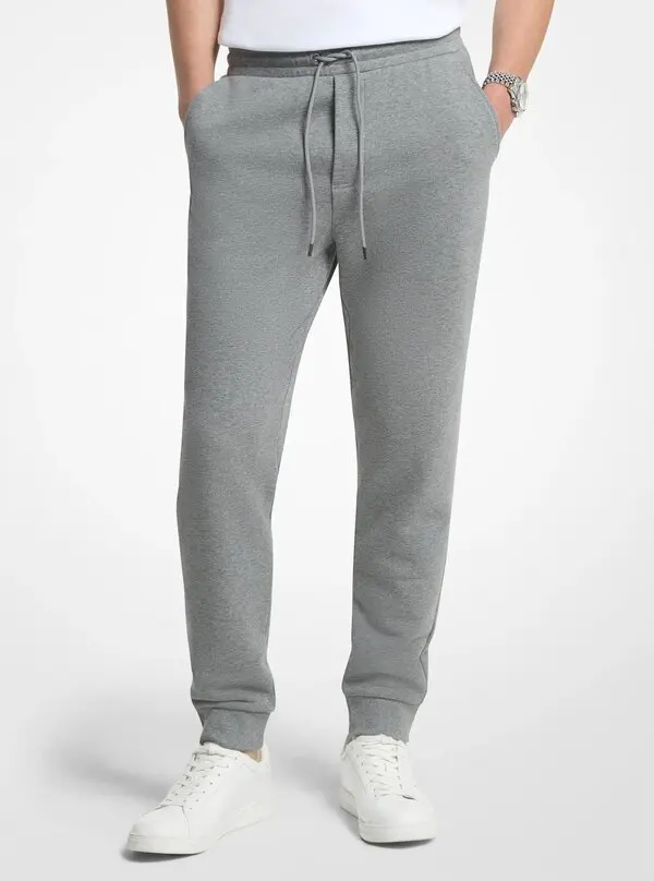 Michael Kors Cotton Blend Joggers In Size By - Grey