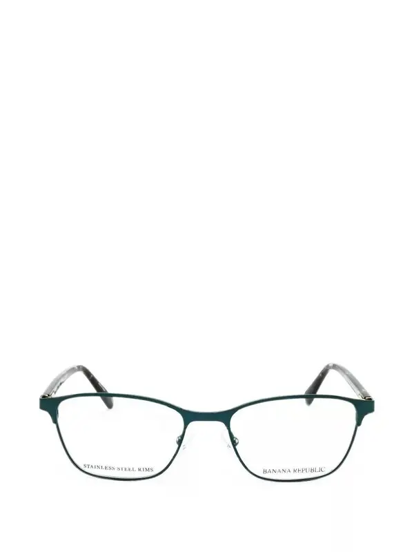 Banana Republic Camila Rectangle-frame Glasses - Blue