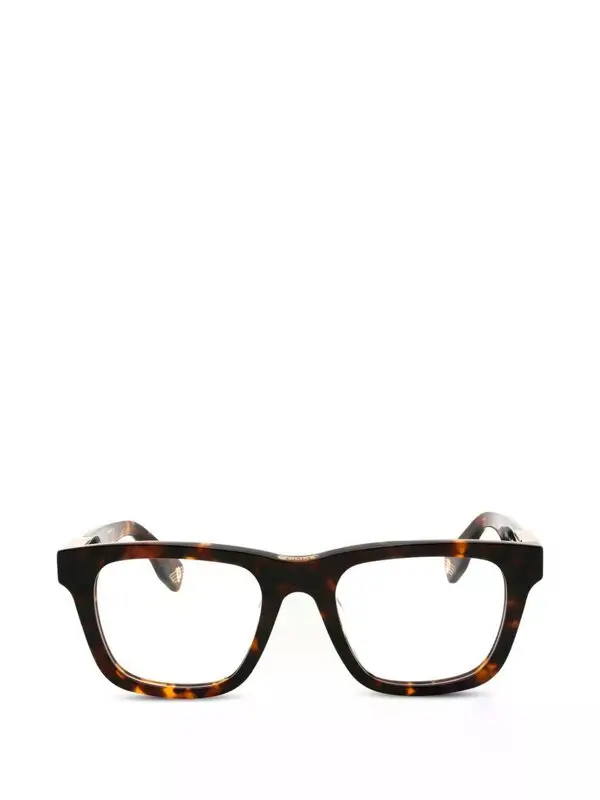 POLICE Tortoiseshell-effect Eyeglasses - Brown