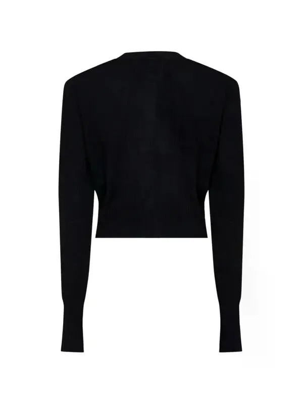 VIVIENNE WESTWOOD Orb-embroidered Cropped Cardigan