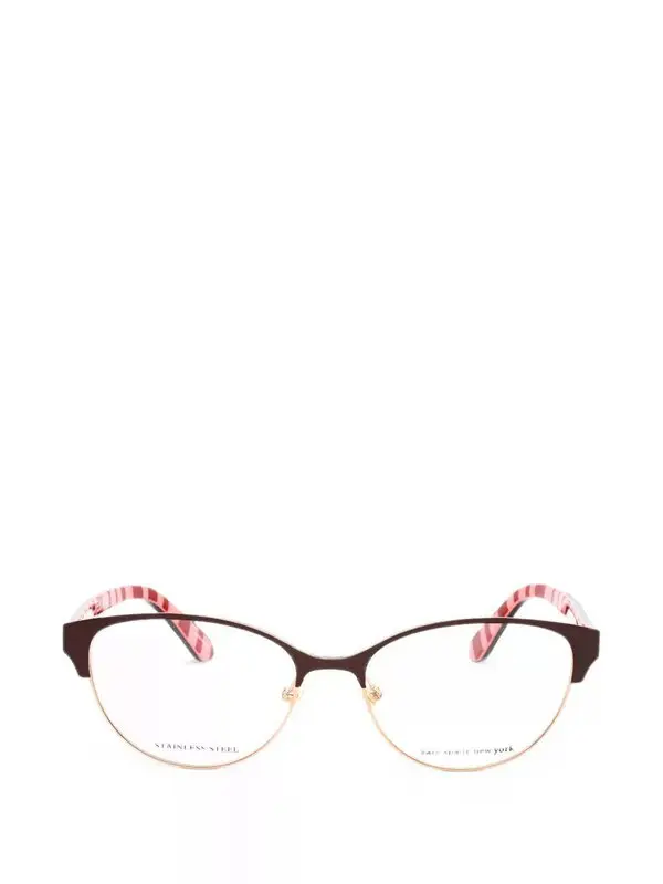 Kate Spade New York Emelyn Cat-eye Frame Glasses - Red