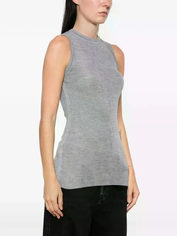 EMERSON RENALDI Ribbed-knit T-shirt