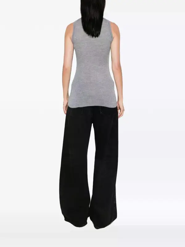 EMERSON RENALDI Ribbed-knit T-shirt