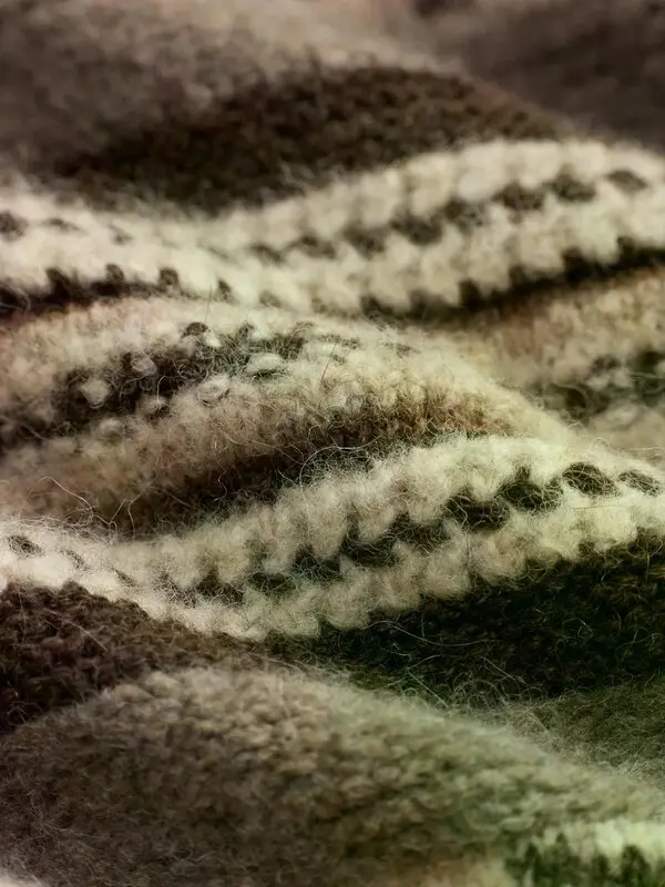 Ralph Lauren Patterned Belted Cardigan