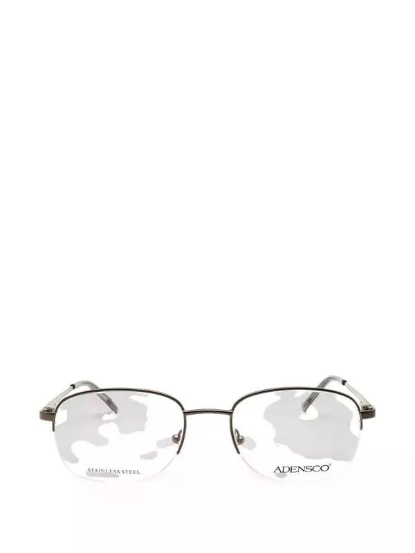 ADENSCO Oval Frame Eyeglasses - Brown