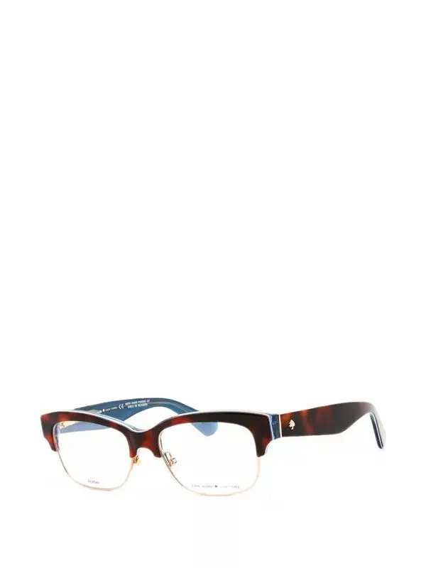 Kate Spade New York Shantal Rectangle Eyeglasses - Brown