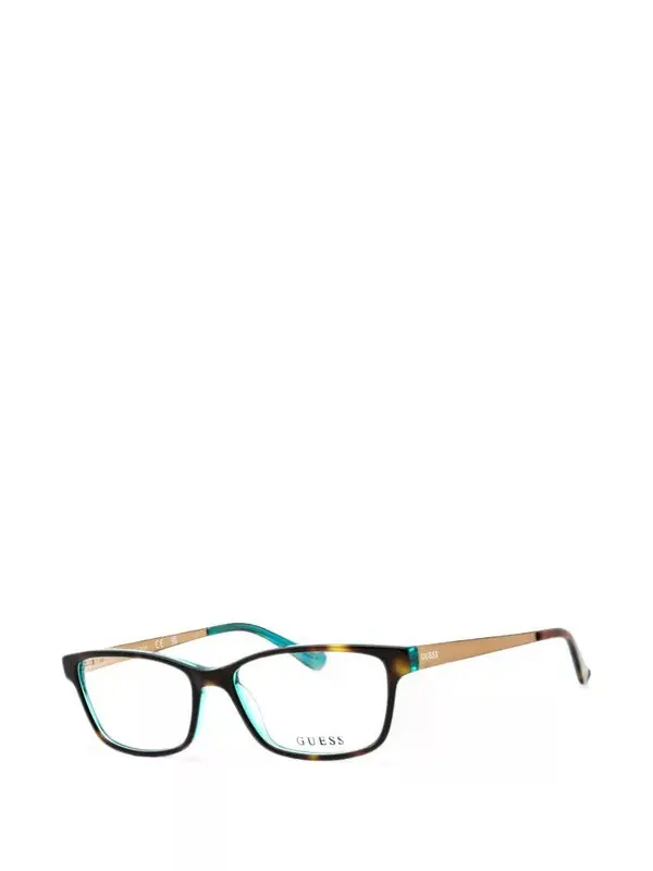Guess Rectangle Frame Eyeglasses