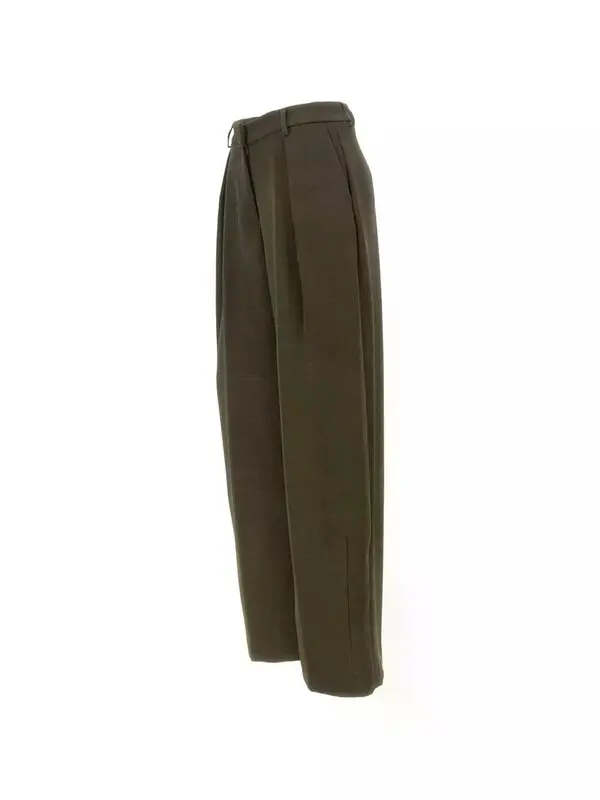 KAOS Pleated Wide-leg Trousers