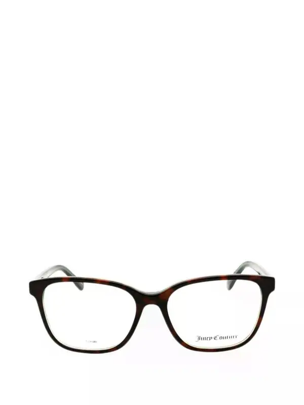 Juicy Couture Rectangular Frame Eyeglasses