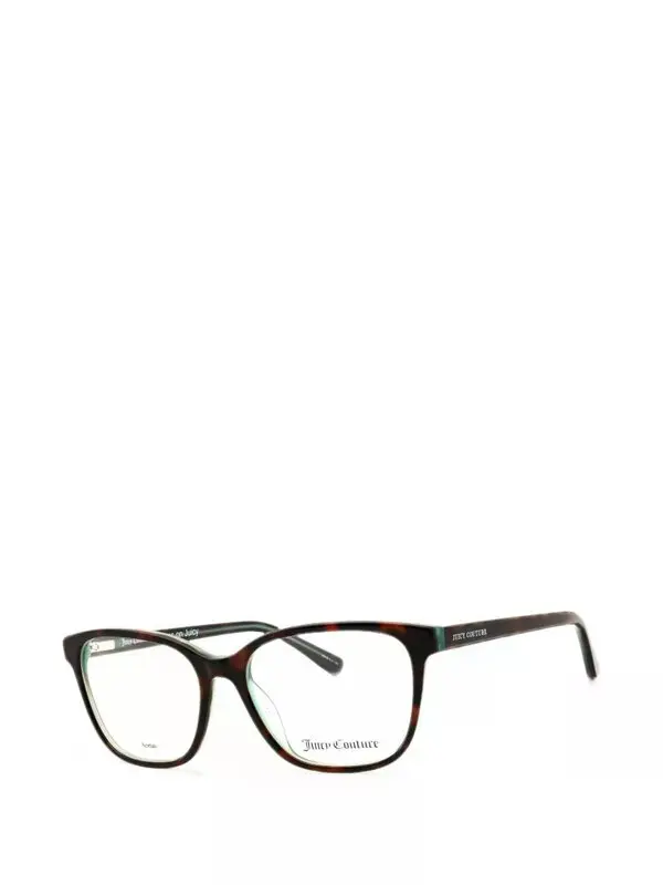 Juicy Couture Rectangular Frame Eyeglasses