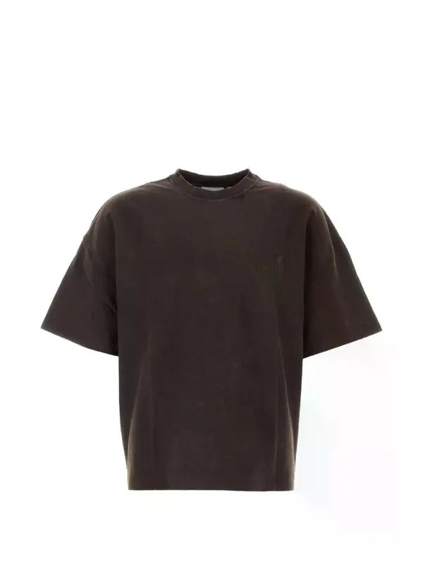 Carhartt Work In Progress Lambert Logo-embroidered T-shirt
