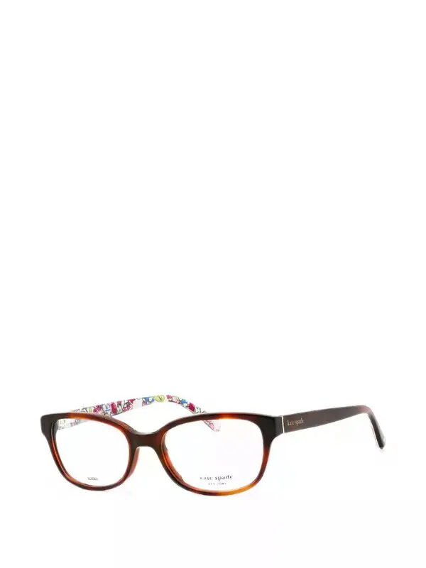 Kate Spade New York Violette Oval Eyeglasses - Brown