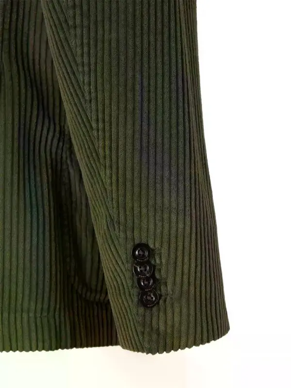 Boglioli Corduroy Single-breasted Blazer - Green