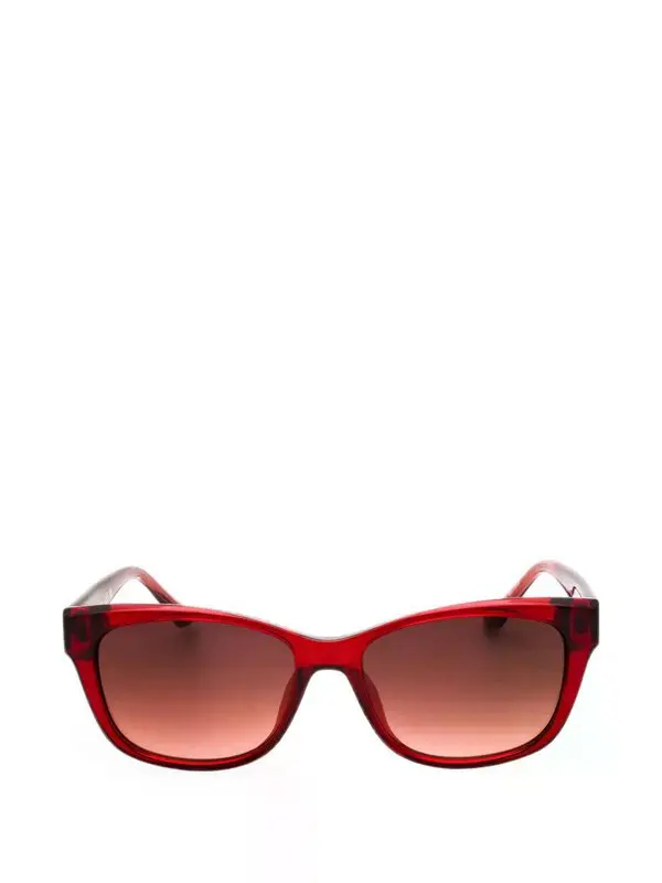 Guess Rectangle Frame Sunglasses - Red