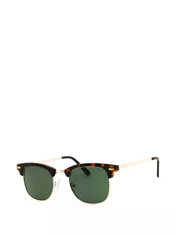 KENNETH COLE Tortoiseshell-effect Browline-frame Sunglasses