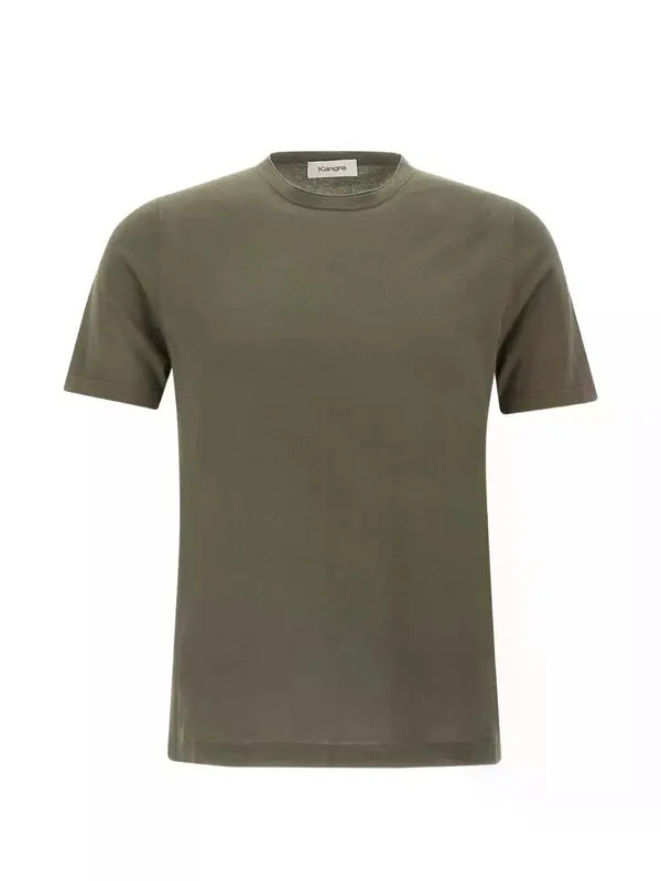 KANGRA Short Sleeve Crew Neck Sweater